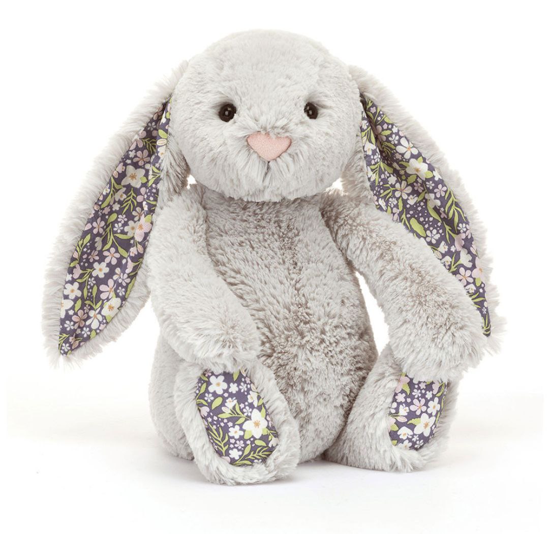 Jellycat Blossom Silver Bunny 'Bloom' – Justhypecambodia